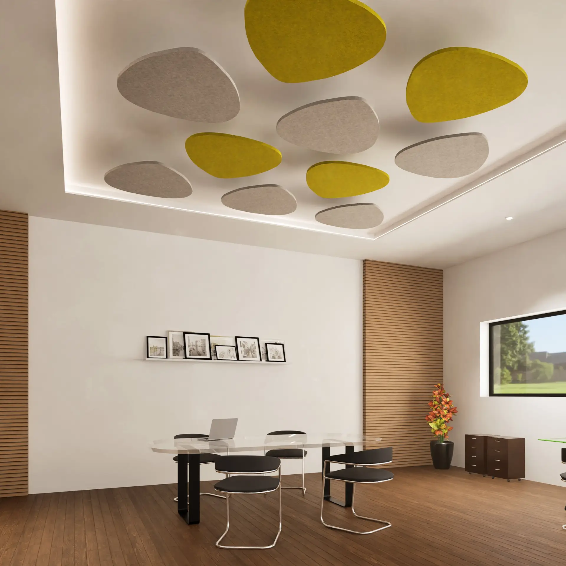 Felcko Acoustic Ceiling Raft - Artecho Acoustics